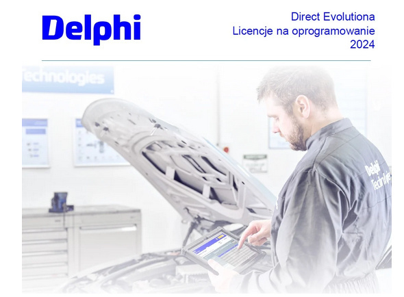 Direct Evolution LITE - Kod aktywacyjny 2024 > DELPHI - TEST EQUIPMENT